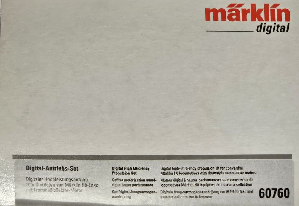 Märklin 60760 Set Digital-Hochleistungsantrieb (Neu und ...