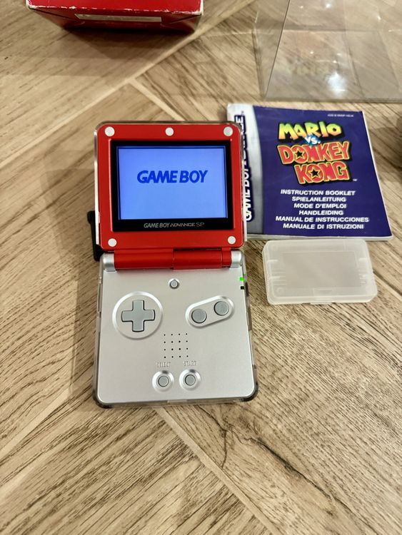 Gameboy Advance SP Mario Donkey Kong OVP | Kaufen auf Ricardo