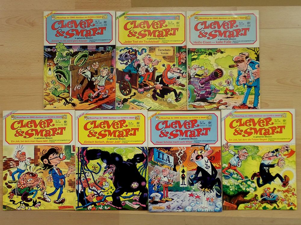 Clever & Smart - 7 Bände B (Gebraucht) in Winterthur für CHF 39 – mit Lieferung auf Ricardo kaufen