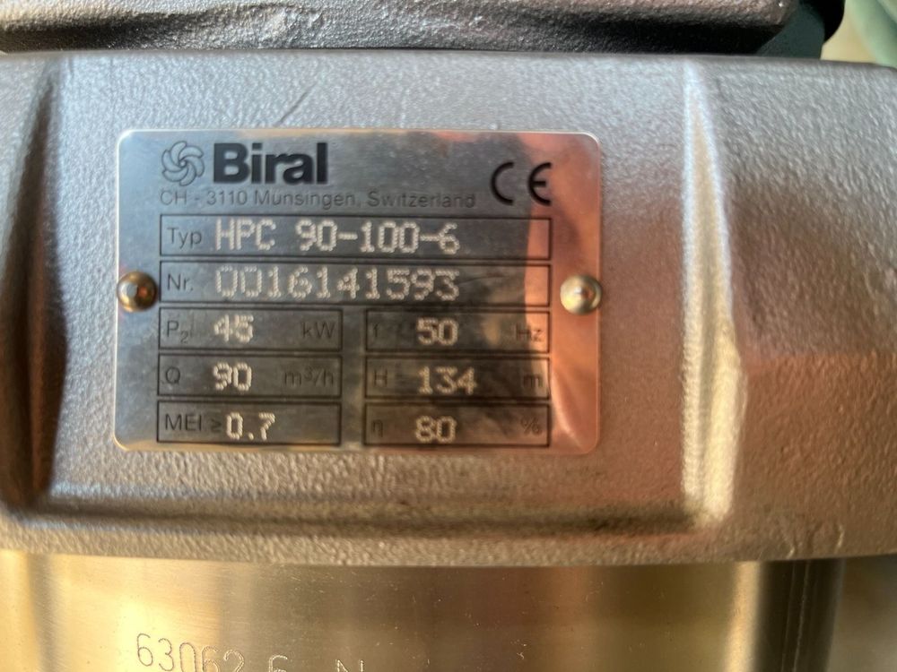 Biral Pumpe 90-100-6 | Kaufen auf Ricardo