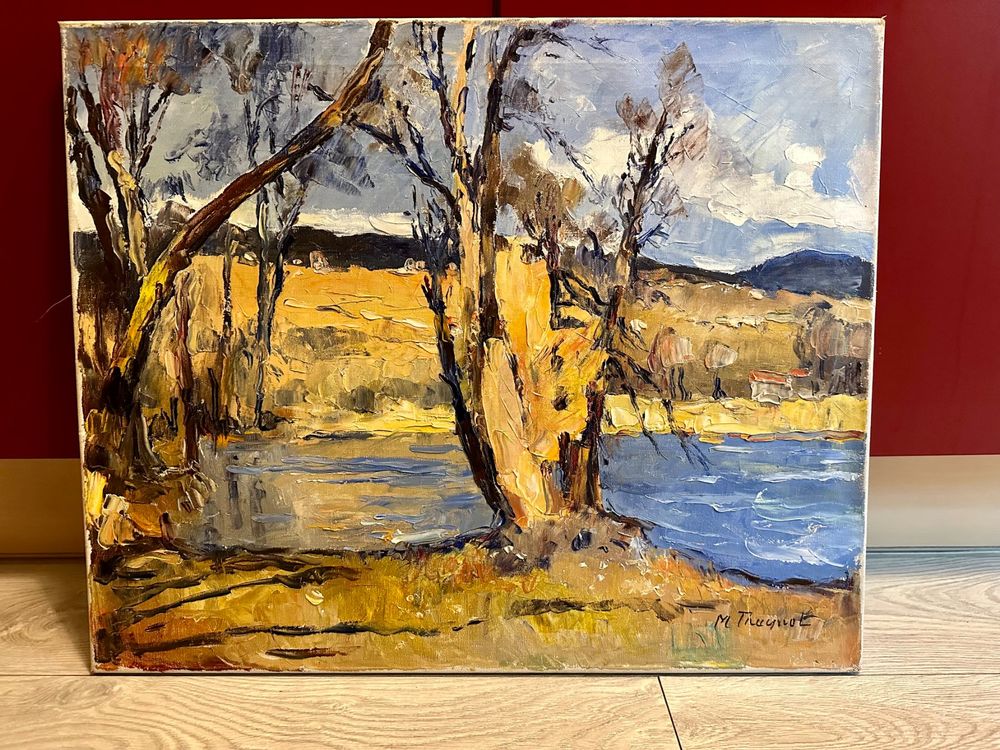 Max-Robert Theynet - Peinture à l'huile sur toile (Gebraucht) in Châtelaine für CHF 229 – mit ...