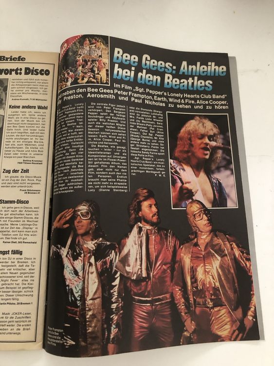 Musik Joker Heft mit ABBA, Bee Gees, John Travolta etc (Gebraucht) in ...