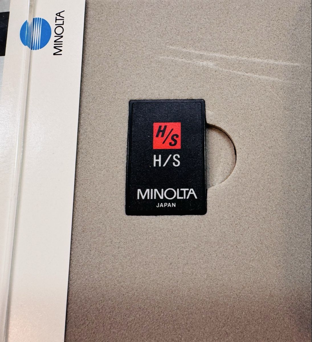 Minolta H/S Control Card – Highlight & Shadow 1988 (Neu (gemäss ...