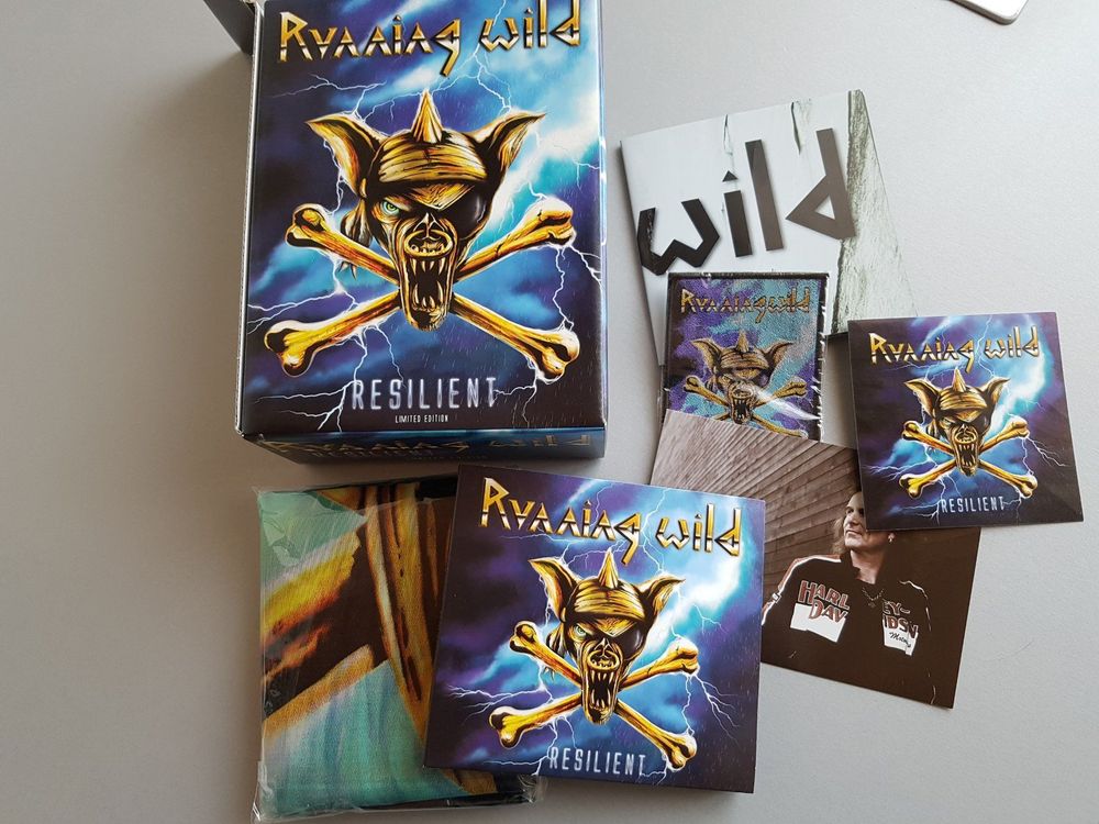 Running Wild-Resilient Lim.CD Box Set (Neu (gemäss Beschreibung)) in ...