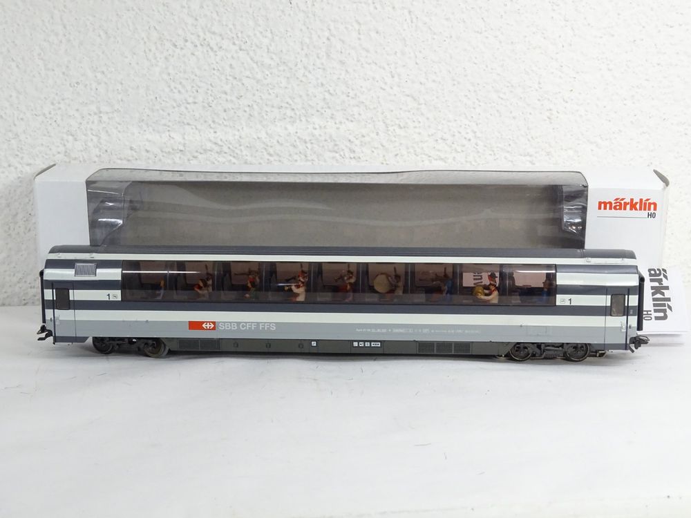 Märklin 43670 Panoramawagen Apm, SBB/CFF, H0,WS/AC,OVP (Gebraucht) in ...