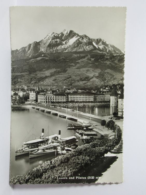 Luzern mit Pilatus Schiff | Kaufen auf Ricardo