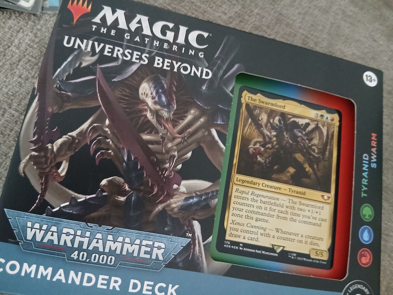 Mtg: Warhammer 40k commander Deck: Tyranid Swarm (Neu und ...