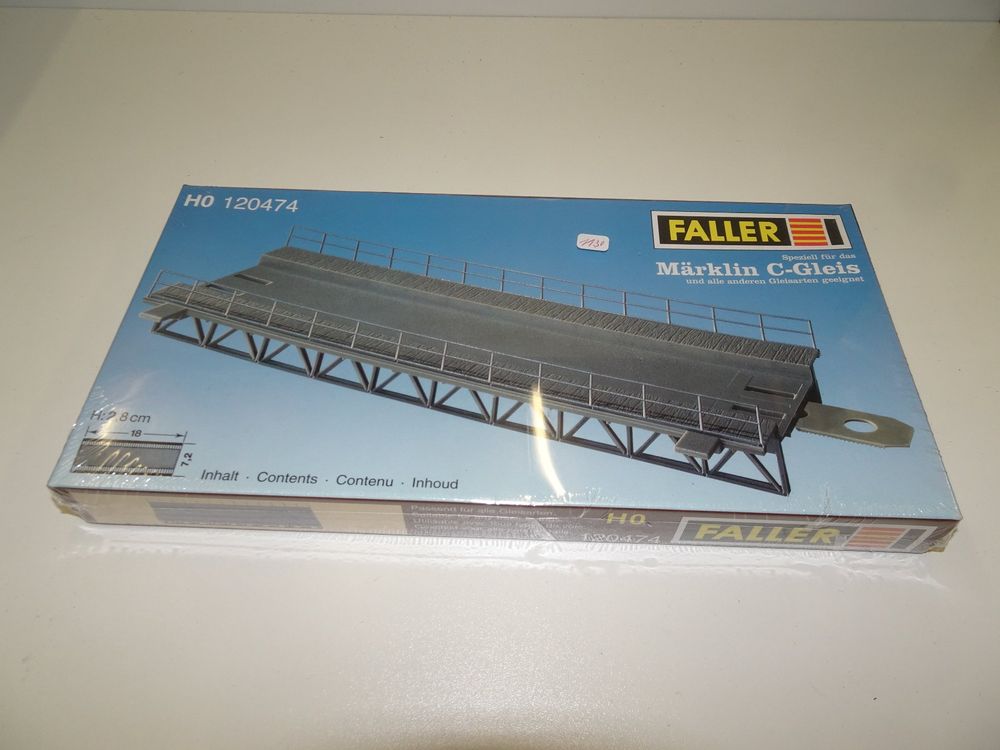 Faller C-Gleis Gleisbett gerade Brücke HO 120474 | Kaufen auf Ricardo