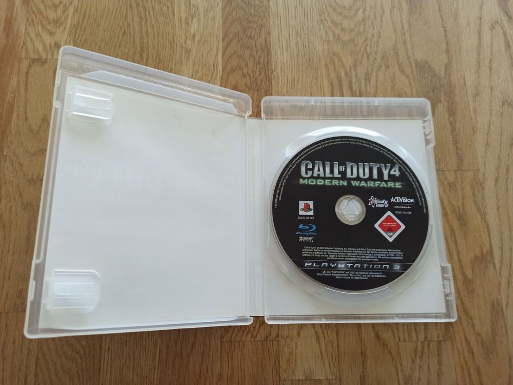 Call of Duty 4 Modern Warfare / PS3🎮🎮🎮🎮🎮 (Gebraucht) in Oberweningen für CHF 2.95 – mit ...