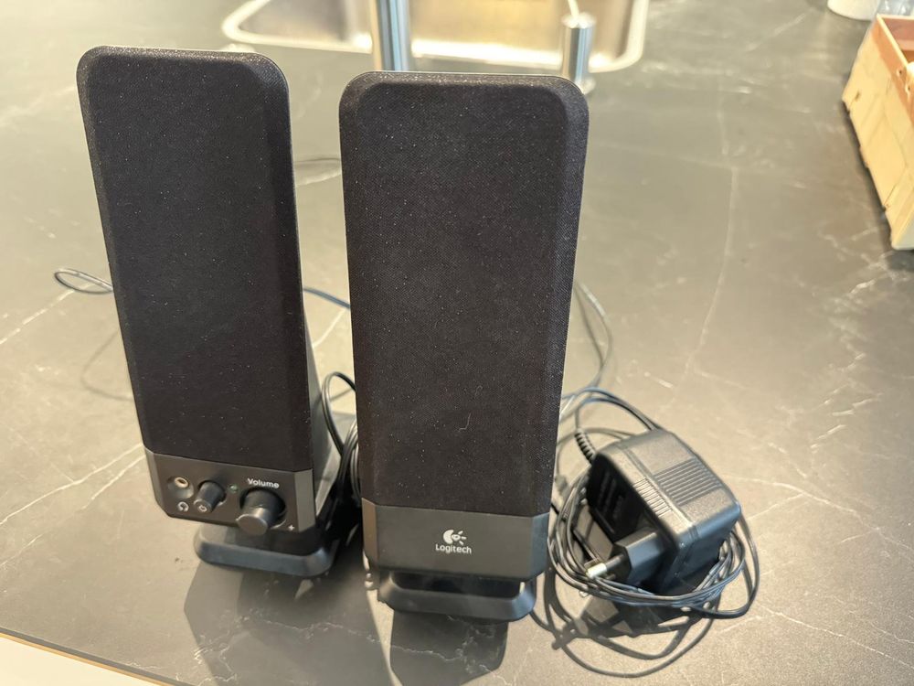 Logitech PC Lautsprecher Boxen schwarz (Gebraucht) in Subingen für CHF ...
