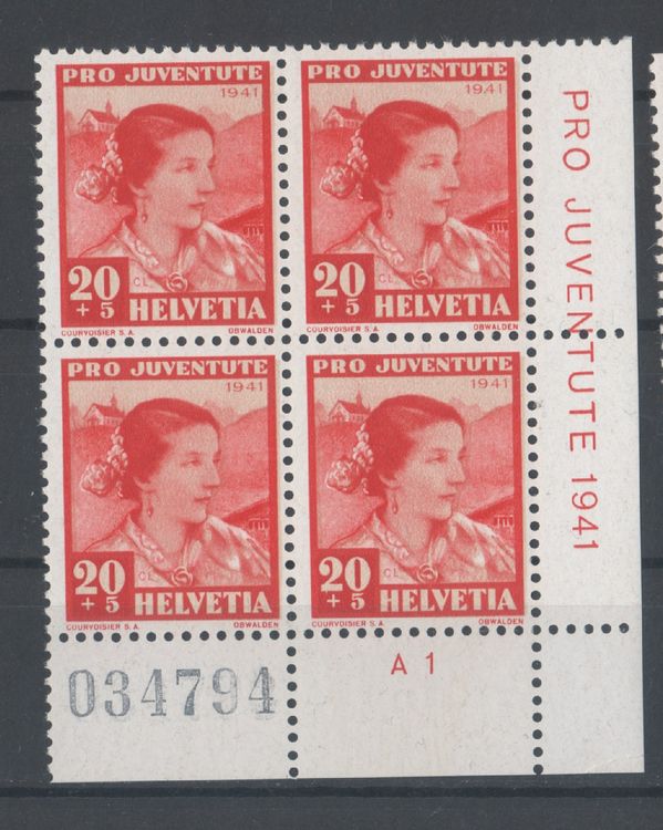 PJ 99.4.03 Viererblock mit Rasterfehler Glorienschein ** | Kaufen auf Ricardo