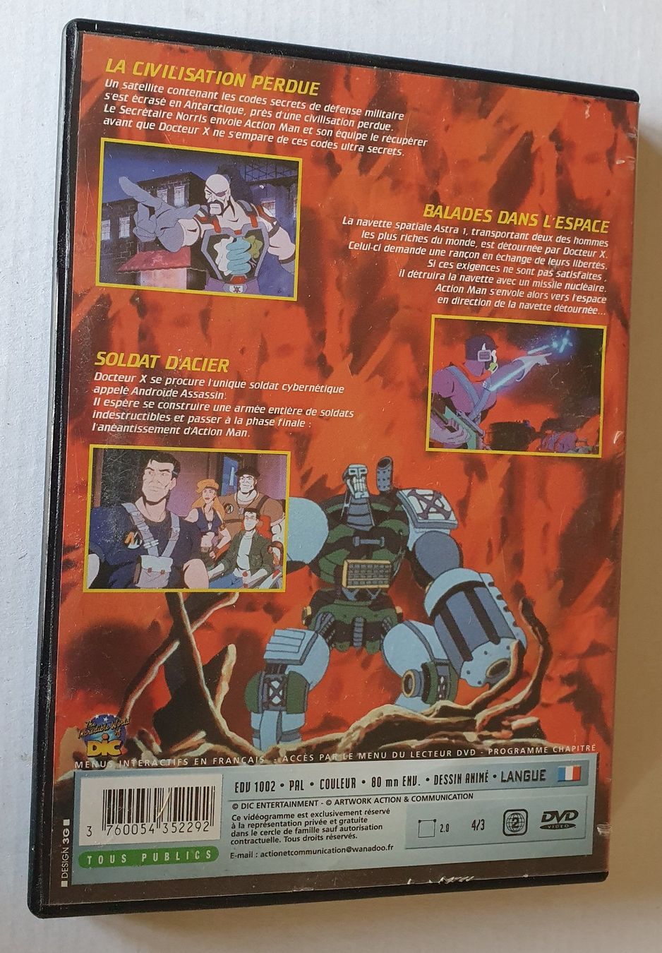 Action Man - Missions Extrêmes - Volume 3 (DVD) Dessin Animé (D ...