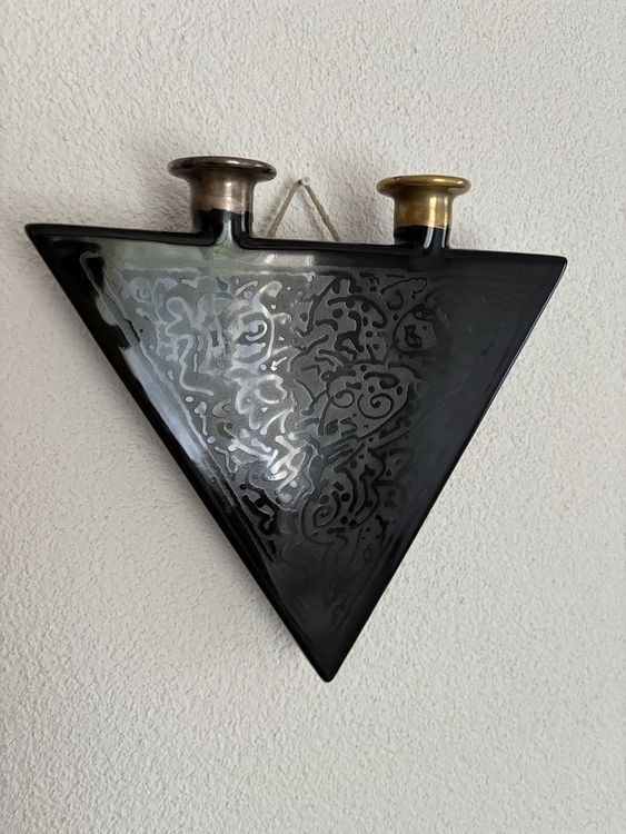 RABIUSLA Applique design -Kunstkeramik Kerzenhalter (Gebraucht) in Zweisimmen für CHF 25 – mit ...