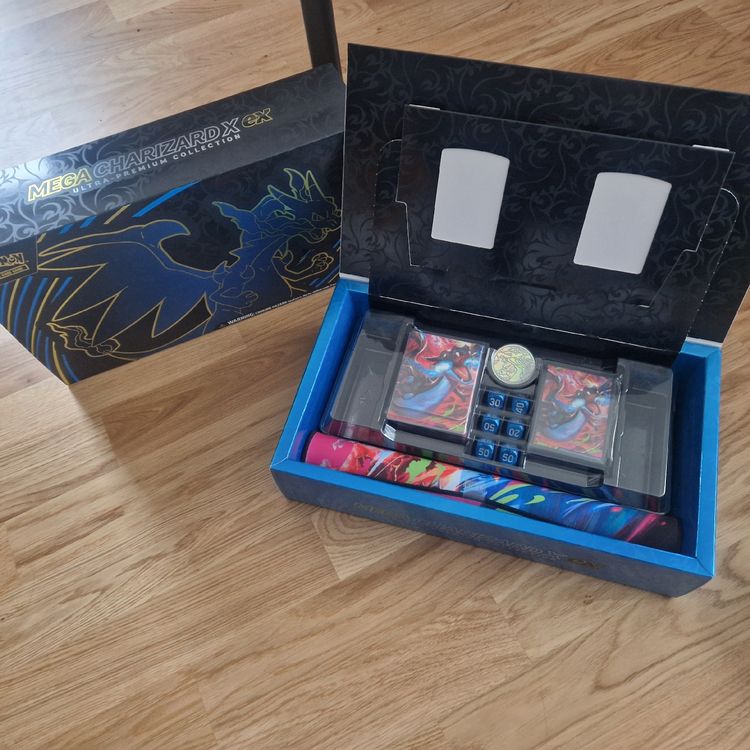 mega charizard ex ultra premium collection box ohne booster (Gebraucht ...