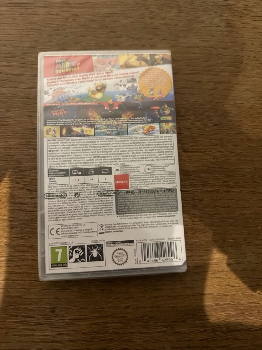 Super Mario Switch Neu