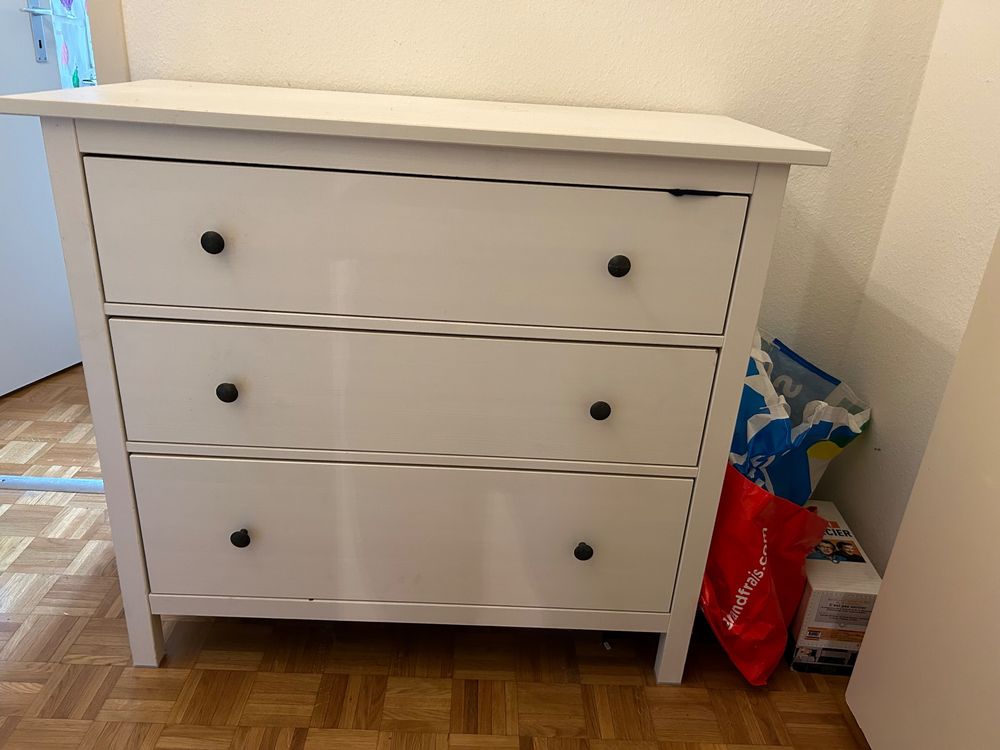 Commode Hemnes (D'occasion) à pour CHF 25 – retrait uniquement ...