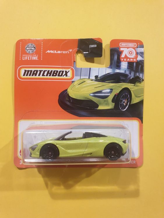 Matchbox 2019 McLaren 720S Spider (Neu und originalverpackt) in ...