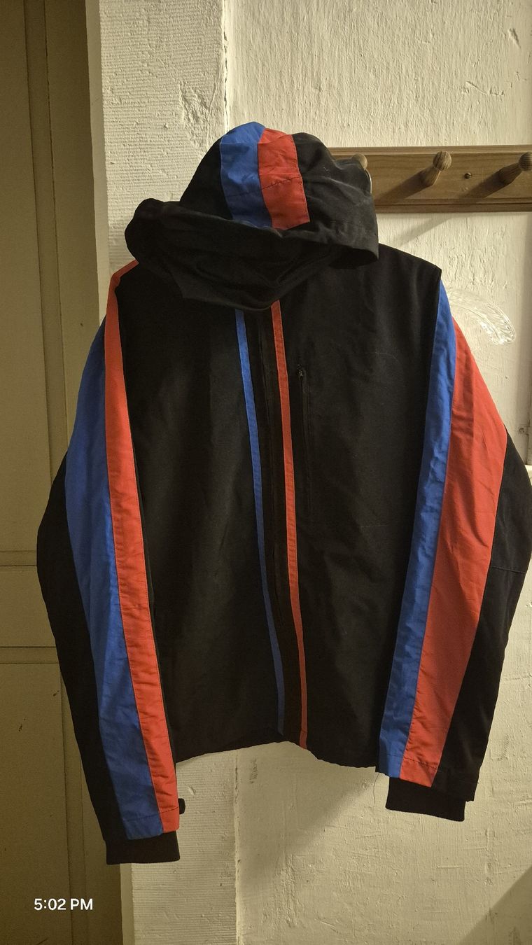 FC Basel ältere Muttenzerkurve Jacke Gr. M mit Schutzmaske (Gebraucht ...