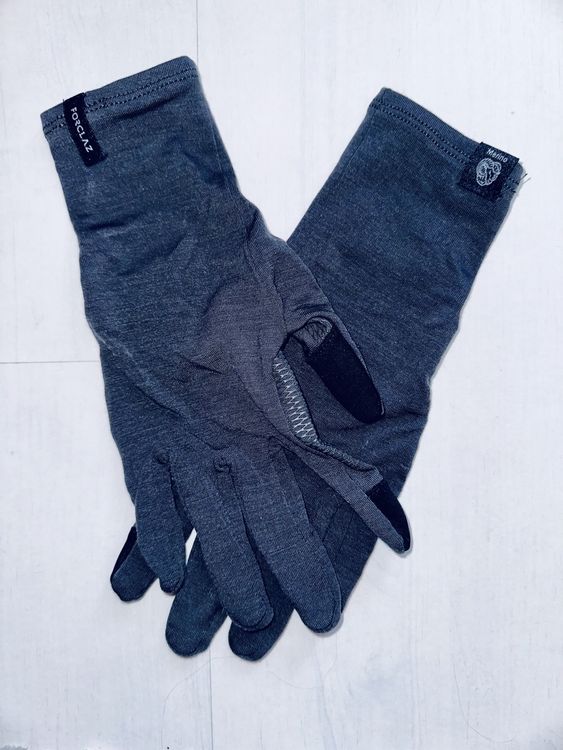 Warm Merino Running Gloves, Forclaz, Touchscreen, Gr. M (Neu (gemäss ...