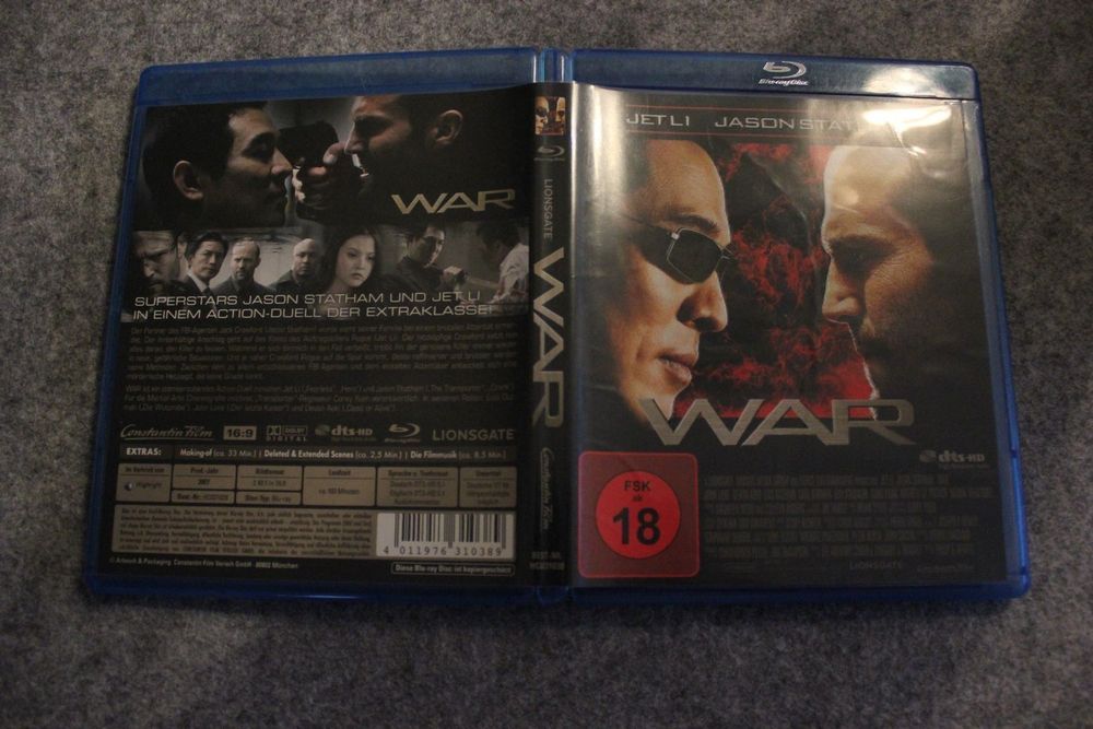War - Jet Li - Jason Statham - Blu-ray (Gebraucht) in Geroldswil für ...