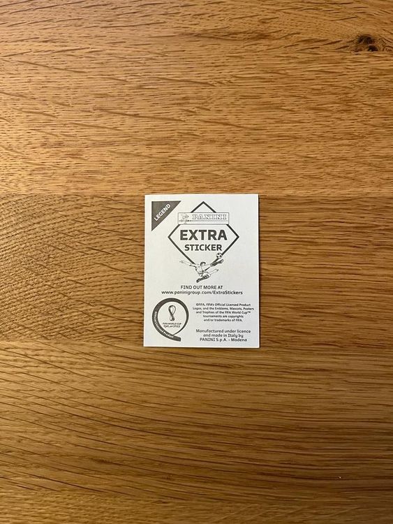 RAPHAEL VARANE GOLD (nicht Bronze) Extra Sticker Panini | Kaufen auf ...