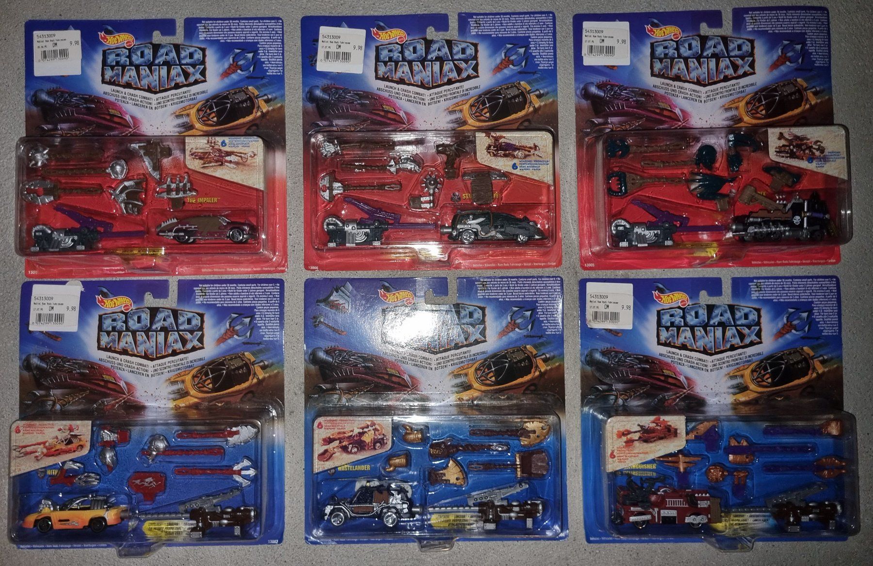 Hot Wheels Road Maniax Liberty Base & Cars, neu, Set, OVP! (Neu und ...