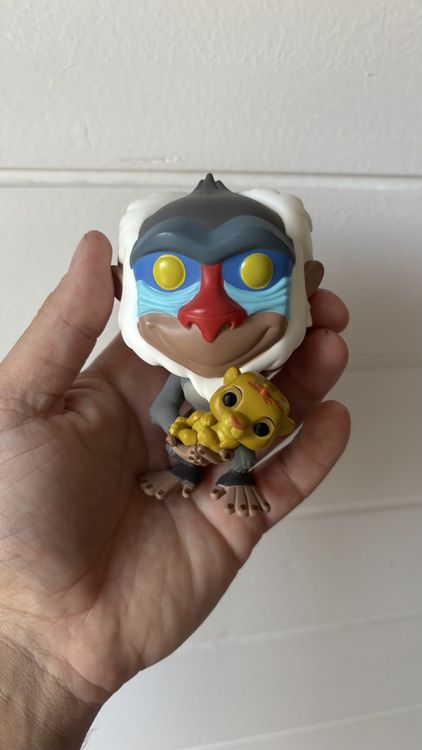 Funko Pop! Disney König der Löwen Rafiki mit Simba (301) (Gebraucht) in ...