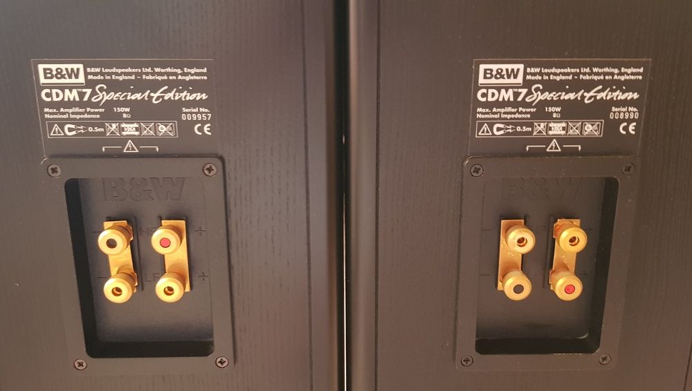 HiFi Boxen B&W CDM 7 Spezial Edition Black | Kaufen auf Ricardo