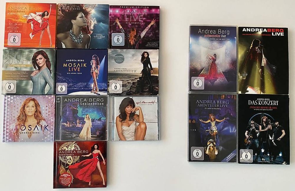 Andrea Berg CD- und DVD-Set (Gebraucht) in Frauenfeld für CHF 1 – mit ...