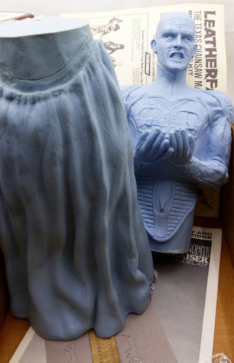 PINHEAD CENOBITE HELLRAISER HORROR MODEL KIT SCREAMIN 1989 (Neu (gemäss ...