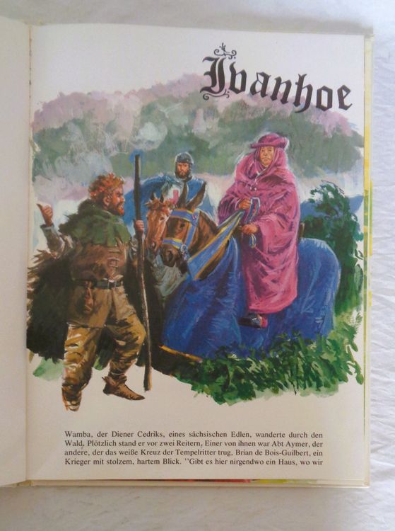 Ritter Ivanhoe - Bilderbuch zirka 70er Jahre / defekt ab 1.- (Defekt) in Bellach für CHF 1 – mit ...