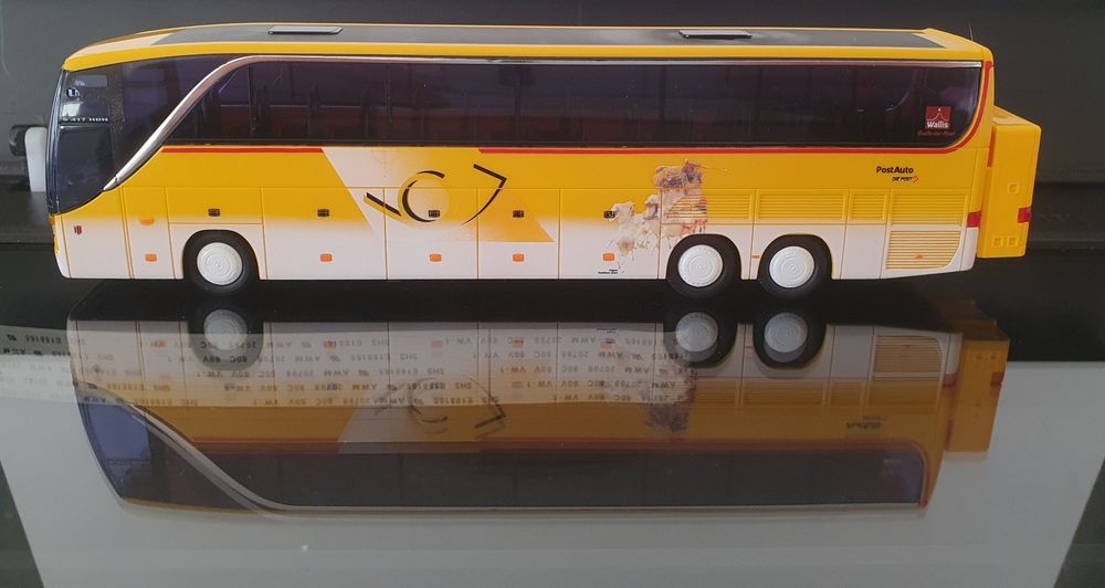 AWM PTT PostAuto Bus Graubünden Setra S417 HDH mit Skikoffer | Kaufen ...