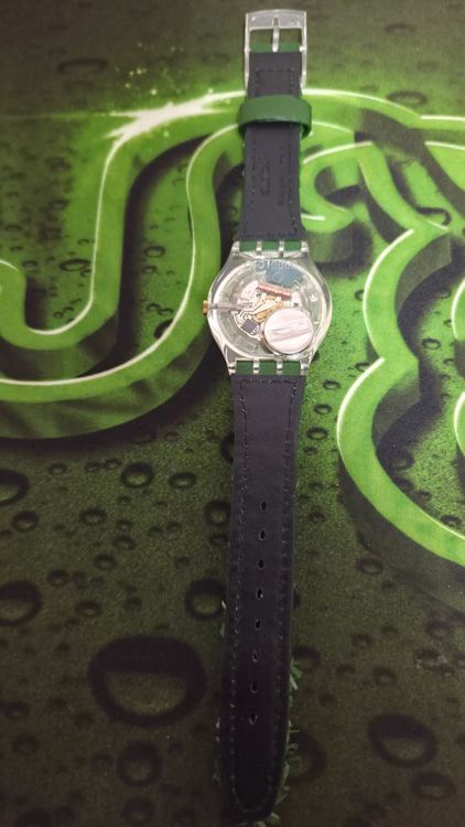 SWATCH GENT ACCESS "Garden Turf"-Club Special 1997 (SKZ103) (Neu und ...