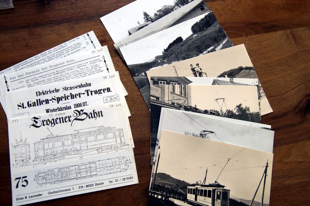 27 75 Jahre Trogener Bahn - Ernst B. Leutwiler - AK-Serie (Gebraucht) in Schönenwerd für CHF 11 ...