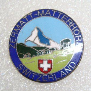 Pin Zermatt mit Matterhorn | Kaufen auf Ricardo