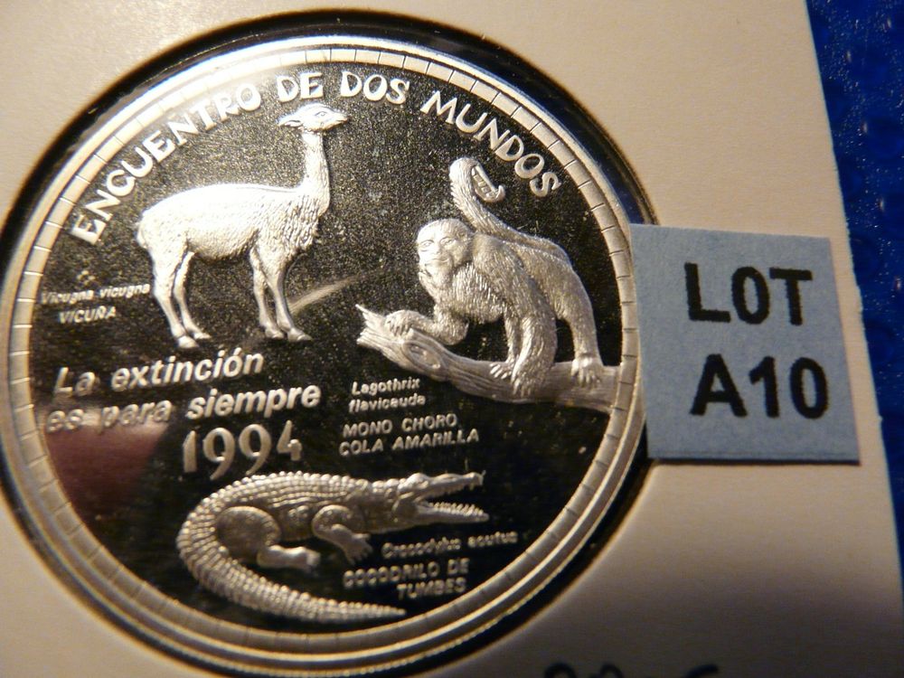 Peru 1 n.Sol Silber 1994 LOT A10 | Kaufen auf Ricardo