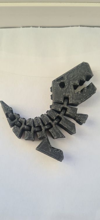 Cooler T-Rex Skelett-Dino, 3D-Druck, neuwertig🦖 (Neu (gemäss ...