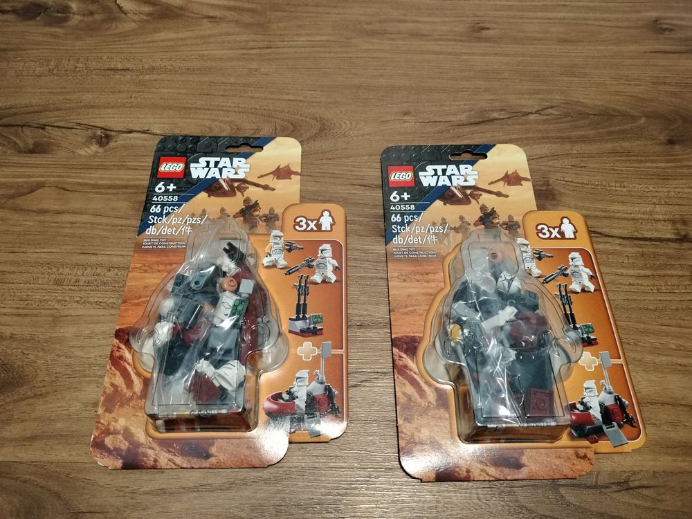 Lego 2x 40558 Clone Trooper Battle Pack | Kaufen auf Ricardo