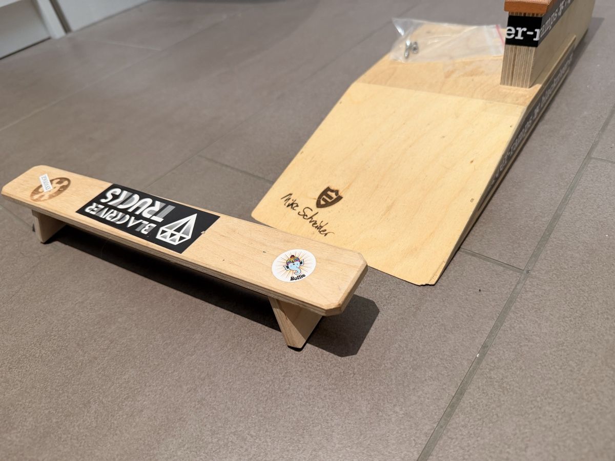 Blackriver Ramps Fingerboard Set, komplett mit Schrauben ! (Neu (gemäss ...