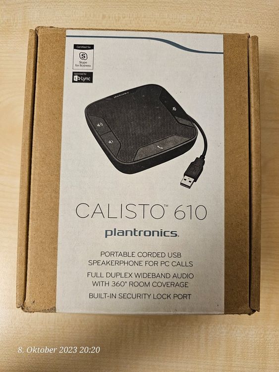 Plantronics Calisto 610 Speakerphone (Gebraucht) in für CHF 11 – mit ...