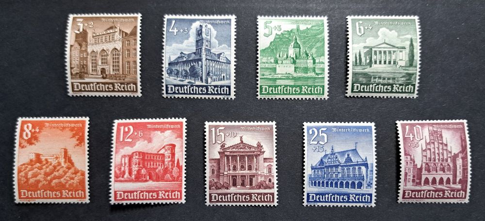 Deutsches Reich Satz Winterhilfswerk 1940 postfrisch (Gebraucht) in Unterägeri für CHF 5 – mit ...