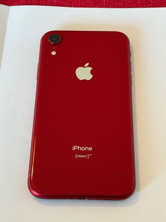iPhone XR Product Red 128 GB (Gebraucht) in Cagiallo für CHF 129 – mit ...