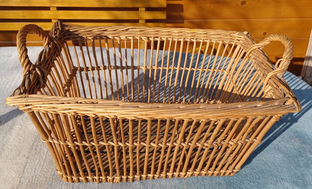 Antik Korb, Rechteckig, Flechtkorb | Kaufen auf Ricardo