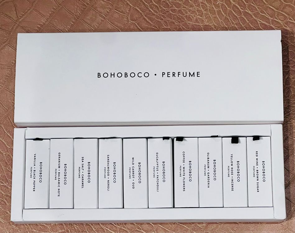 BOHOBOCO • PERFUME Set of 10 semples (Gebraucht) in für CHF 30 – mit ...