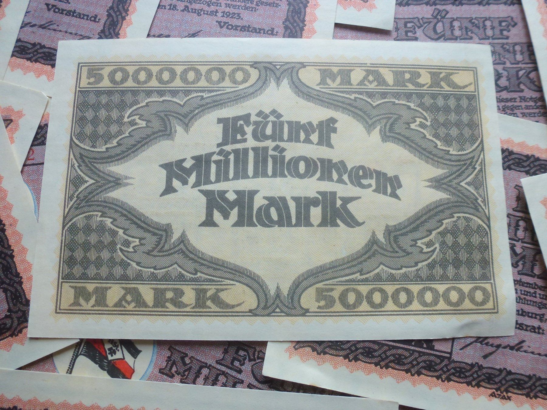 Lot ++ 41 alte Banknoten aus Hamburg 18. August 1923 (Gebraucht) in ...