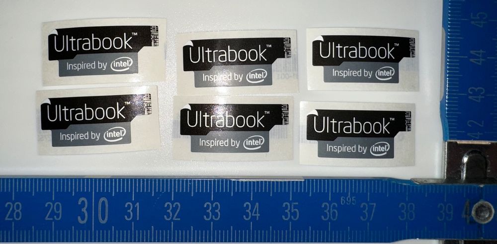 INTEL CORE Ultrabook AUFKLEBER ¦ STICKER (Neu (gemäss Beschreibung)) in ...