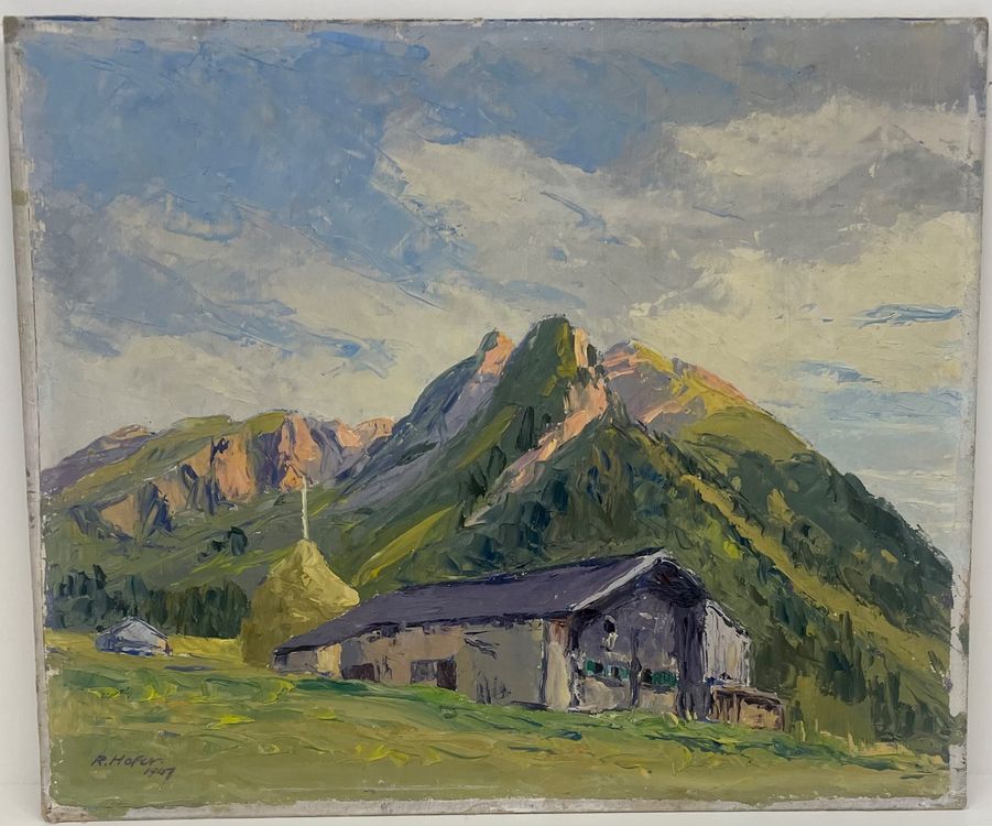 Hofer, Robert (1885 – 1954) Landschaft Gemälde | Kaufen auf Ricardo