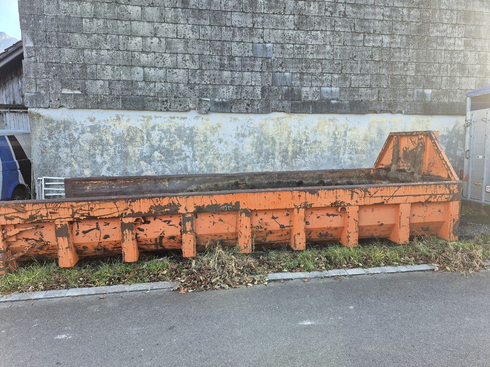Abrollmulde niedrig (Gebraucht) in Bad Ragaz für CHF 520 – nur Abholung ...
