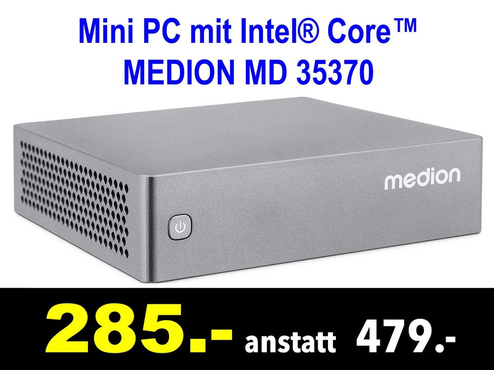🔴 Mini PC mit Intel® Core™ MEDION MD 35370 /810Z (Neu und ...