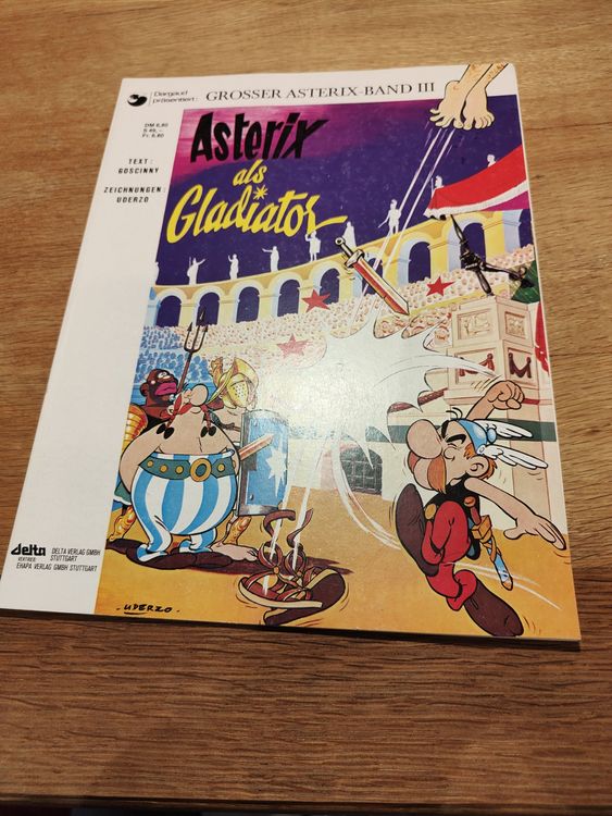 Asterix als Gladiator (Gebraucht) in hedingen für CHF 5 – mit Lieferung auf Ricardo kaufen